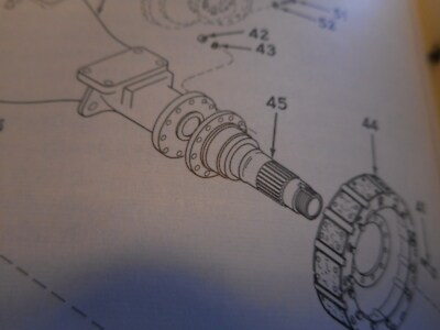 Construction Equip Parts - Clark 290M Tractor