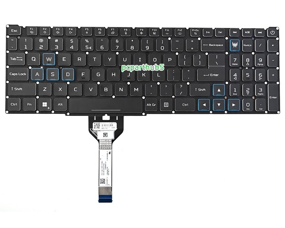 New Acer Predator Helios Neo 16 PHN16-71 N22Q22 Laptop Keyboard US RGB ...