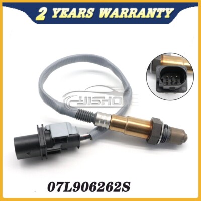 07L906262S 5-wire O2 Oxygen Sensor For Audi A3 A4 A5 A8 Q7 Q5 Porsche ...