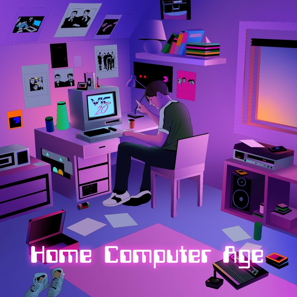 VIC-20 Home Computer Age Compact Disc // CD Synthwave Retrowave ...