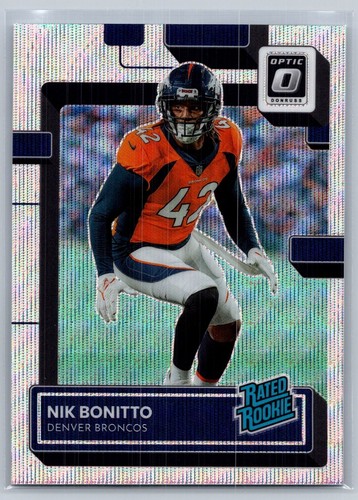 Nik Bonitto 2022 Optic #270 Rated Rookie Premium Box Wave /300 | eBay