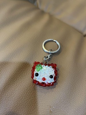 Hello Kitty Beads Keychain | eBay