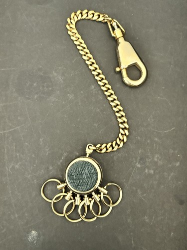 Vintage Bally Gold Tone Keychain 5.224.336 Rare | eBay