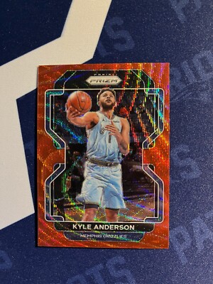 2021-22 Panini Prizm Basketball Kyle Anderson Ruby Wave Card No. 211 | eBay