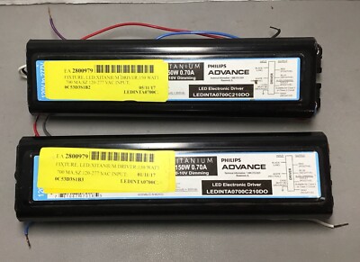 Lot Of 2 Philips Advanced Xitanium LED Electronic Driver ...