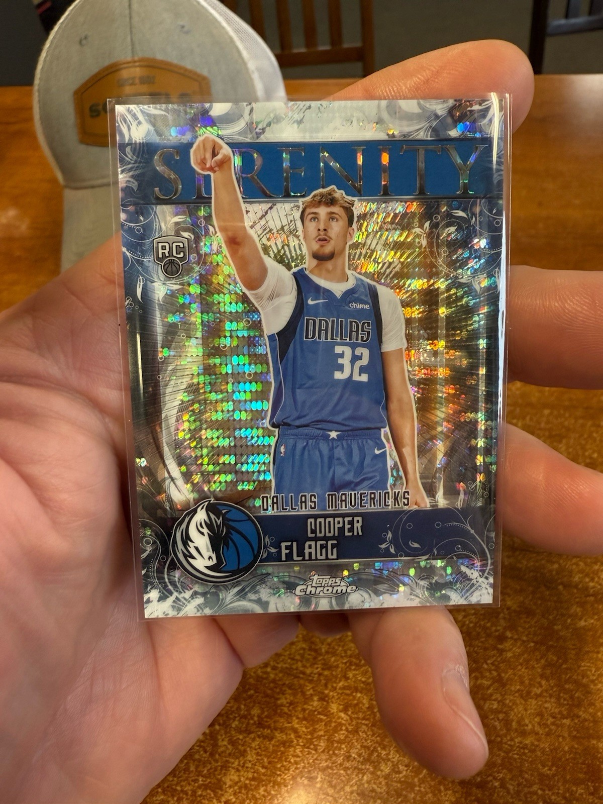 Cooper Flagg 2025 Topps Chrome #SY-11 Serenity - Pulsar Refractor Price ...