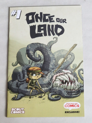 ONCE OUR LAND #1 NEW ENGLAND COMICS EXCLUSIVE VARIANT SCOUT COMICS CR6 | eBay