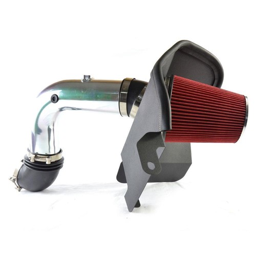 4" Diesel Heat Shield Cold Air Intake Red for 03-07 Dodge Ram 2500 3500 ...