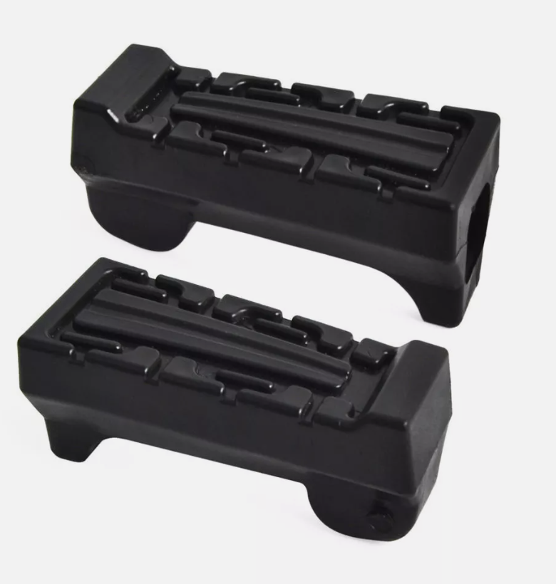 1 Pair Motorcycle Front Foot Rest Peg Rubbers For Yamaha YBR 125 5VL ...