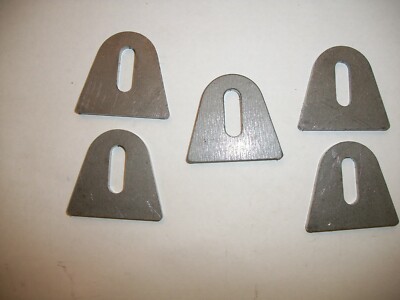 FMR WELD-ON BODY TAB,CHASSIS TAB, 109-7129, 1/4" X 3/4" SLOT, 1/8 ...