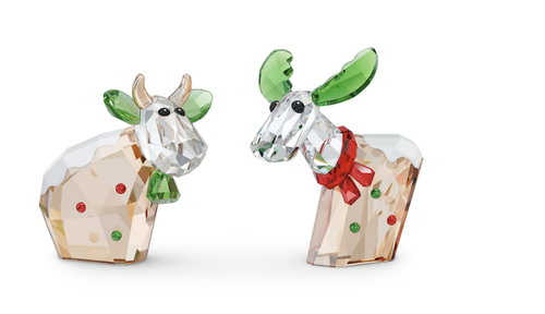 Swarovski Holiday Mo & Ricci, Annual Edition 2022 Crystal #5631102 New ...