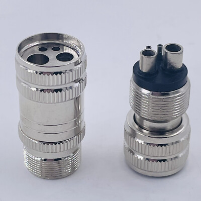 Dental 2 to 4 & 4 to 2 Hole Adapter Changer Connector for High Speed ...