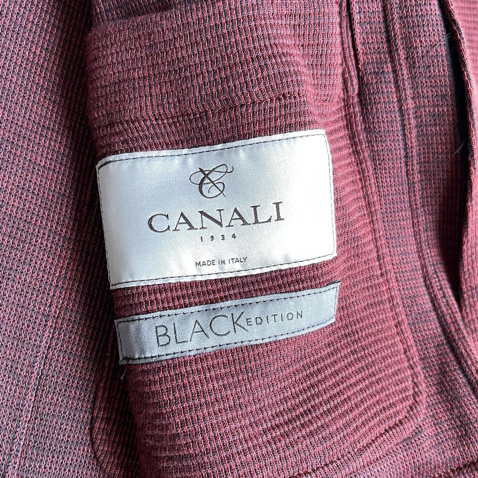 Canali Black Edition Jersey Sport Coat (RED) Size 50R | eBay