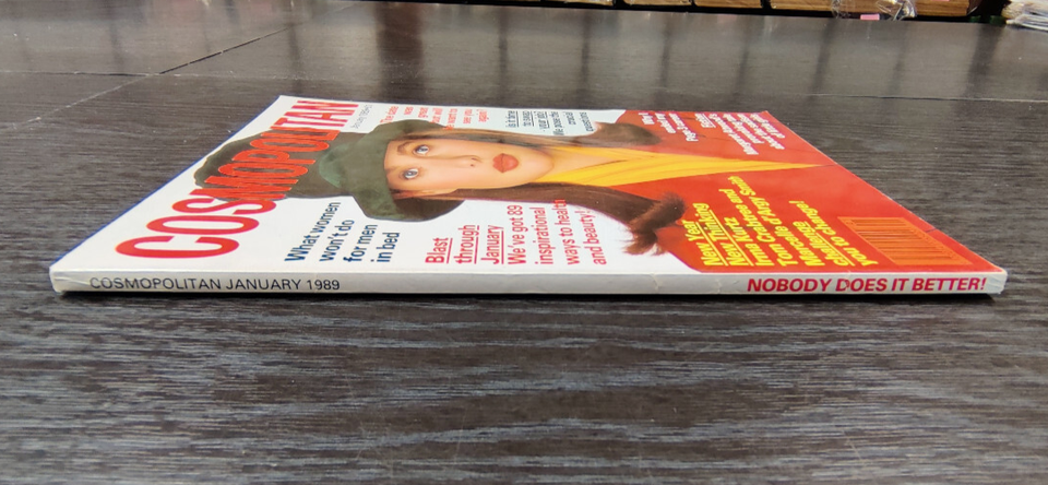 Cosmopolitan Magazine: January 1989 - Frederique | eBay