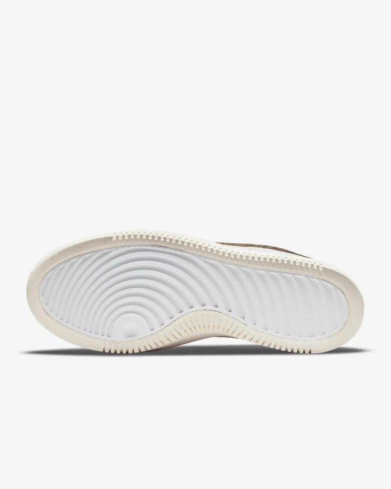 New Nike Women's Court Vision Alta Shoes - White/ Leopard (DO2791-100 ...