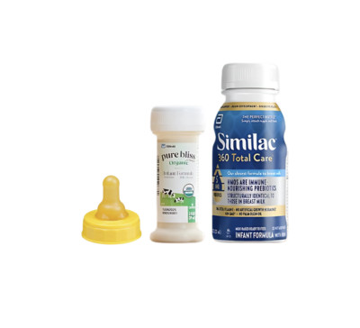 10pcs Similac Slow Flow Ready to Use Disposable Nipples - (FREE ...