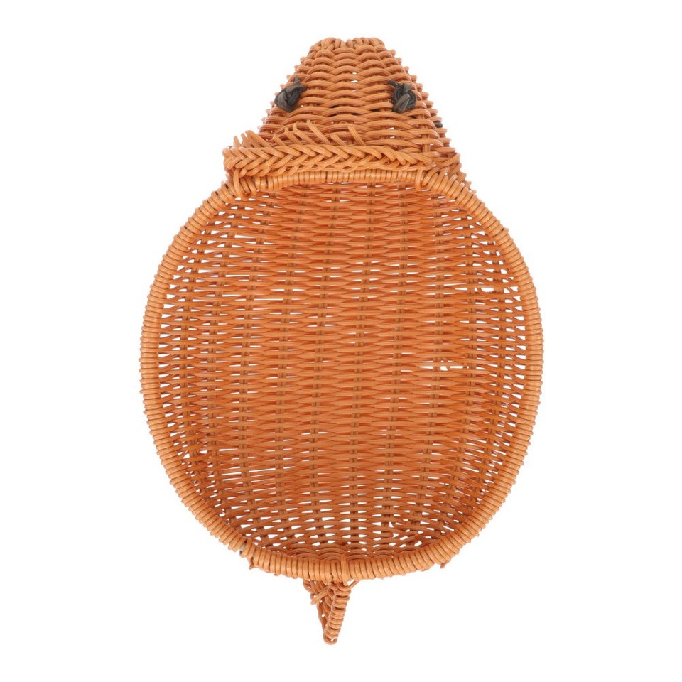 Woven Fruit Basket Multi-function Storage Basket Fish Design Imitation ...