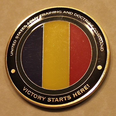 US Army Training and Doctrine Command Army Challenge Coin | eBay