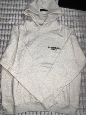 Essentials Light Oatmeal Hoodie Size Small. Only One Left Small | eBay