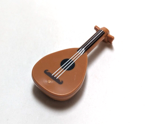 Lego - Minifigure Utensil - Brown Guitar Mandolin | eBay