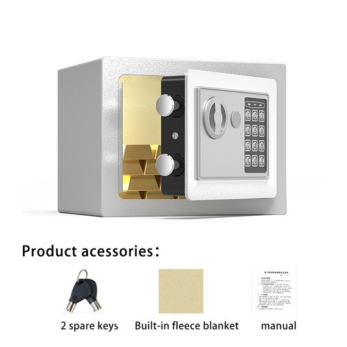 Digital Safety Lock Box Fireproof Security Jewelry Money Safe Storage ...