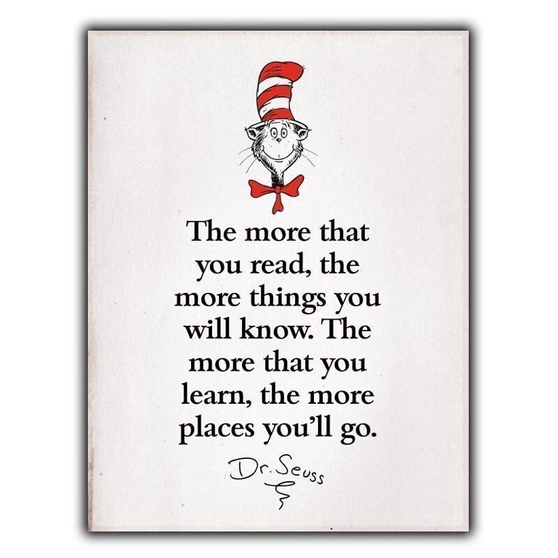 Dr. Seuss Quotes About Reading