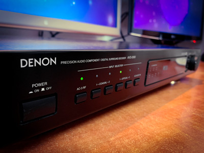 DENON AVD-2000 🌈RaRe🌈 Vintage Digital Processor Ac3 Decoder ...