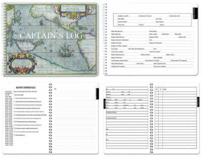 BookFactory Captain's Log Book/Boat Book/Ship's Book/Nautical Log... | eBay