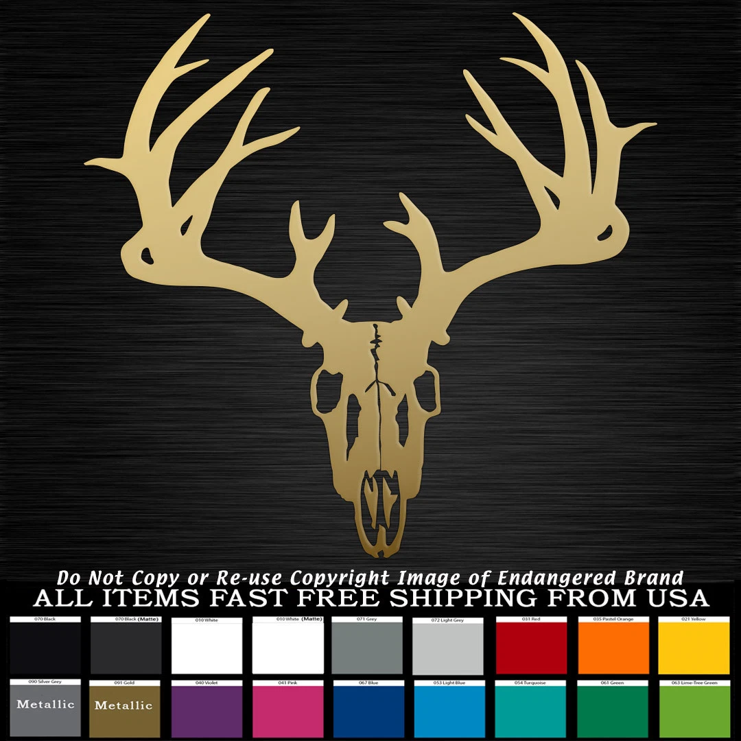 Pink Deer Hunting Decals