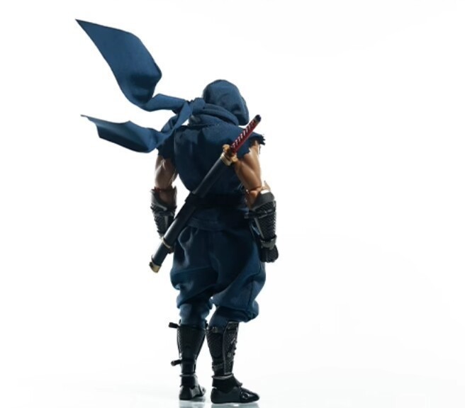 1/12 Scale Ninja Outfit Set - Premium Clothes Model for 6" Male Action ...