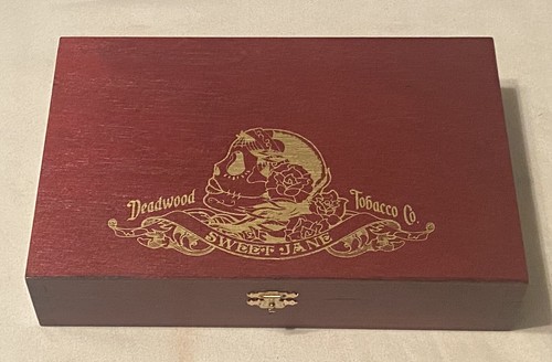 (5) SWEET JANE by DEADWOOD TOBACCO CO. & DREW ESTATE Wooden Cigar Boxes ...