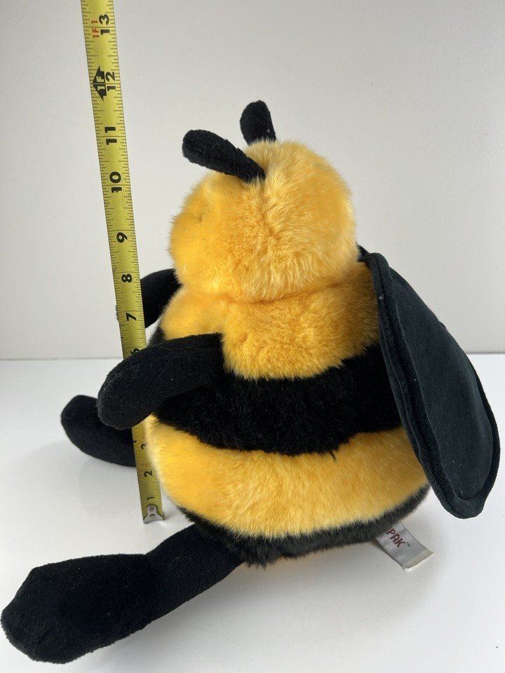 Unipak Plumpee Chunky Bumble Bee Plush Bumblebee Stuffed Animal Toy 10 ...