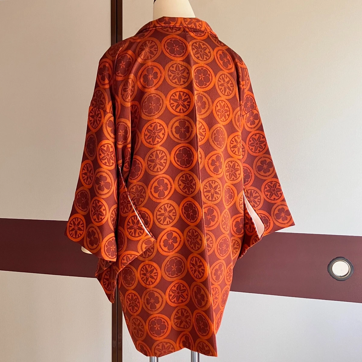 Orange Kimono Jacket