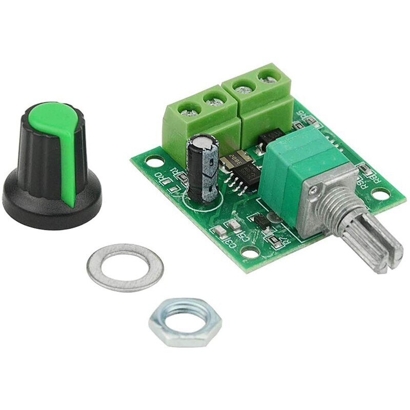 Low Voltage DC PWM Motor Speed Controller Module 1.8V 3V-5V-6V 12V 2A ...