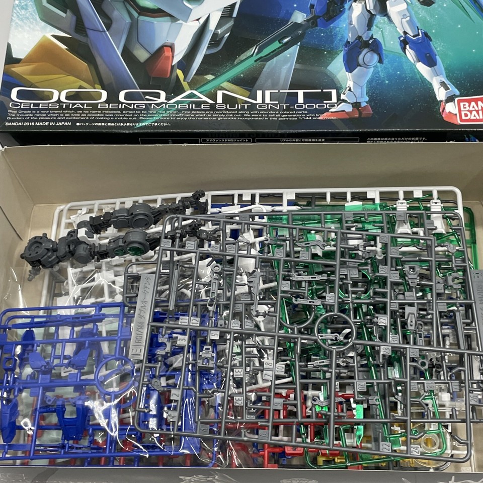 Bandai 1/144 RG #21 Gundam 00 GNT-0000 OO Quanta (QanT) Quant Qan[T ...