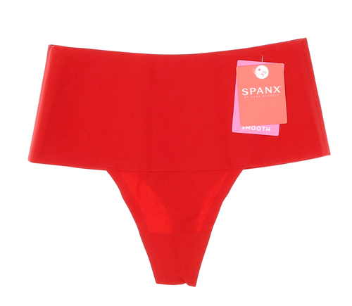 SPANX L73725 Womens Rouge Red Undie-Tectable Thong Size XS | eBay