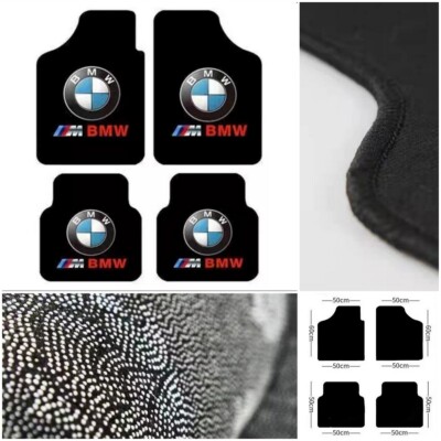 4 Pcs For BMW All Series Car Floor Mat Auto Carpet Liner Pad Rug Nylon ...