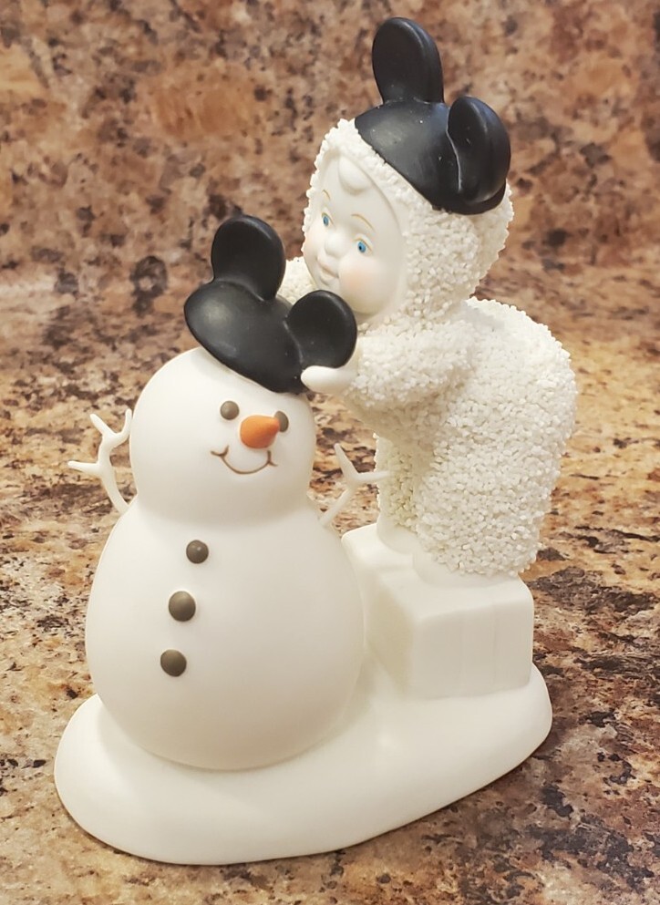 Vintage 2007 Dept 56 Snowbabies Be Like Mickey Too Disney Showcase ...