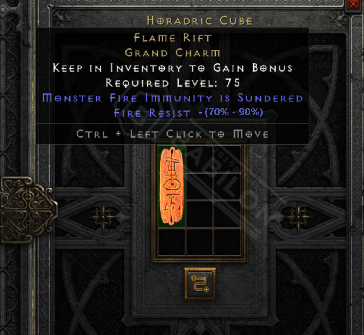 PC PS4 PS5 XBOX SWITCH LADDER Immunity Sundered Charm DIABLO 2 ...