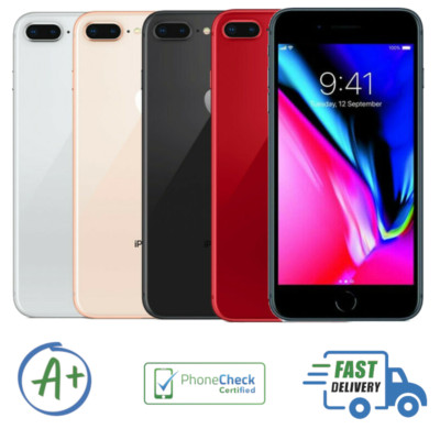 Apple iPhone 8+ Plus A1864 UNLOCKED for all carriers, all colors+GB - A ...