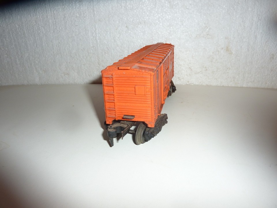 Vintage LIONEL O Scale PRR X-1004 Baby Ruth Box Car Orange | eBay
