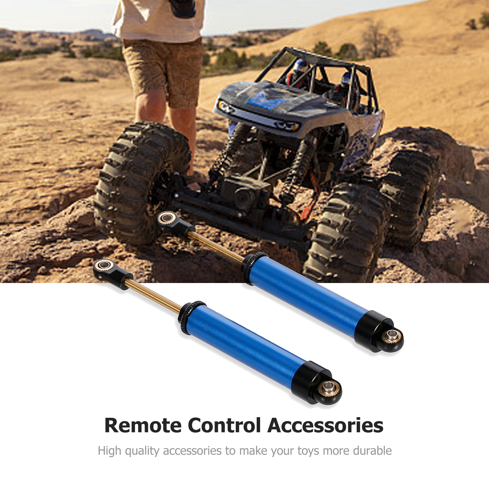 2pcs Shock Absorber Damper Metal 110mm RC Car Springs for 1/10 RC ...