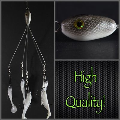 Alabama/Umbrella Rig 5 Wire! High Quality | eBay