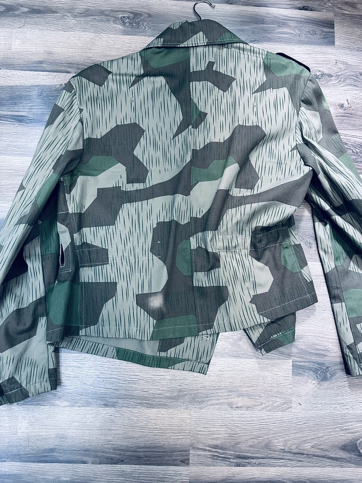 WWII German Panzer Splittertarn Tanker Wrap Jacket Size Large ...