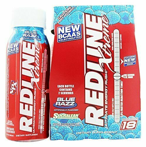 VPX Redline Xtreme Blue Razz Energy Drink, 8oz - 24 Count for sale ...