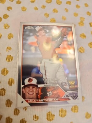 Adley Rutschman RC, Rookie Debut #USC1 - 2023 Topps Chrome Update | eBay
