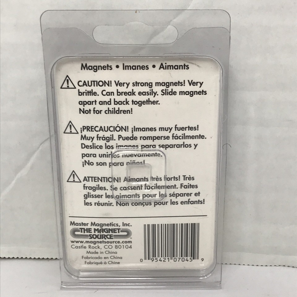 Master Magnetics Super Magnets (07045) Pack Of 10 Neodymium Disc ...