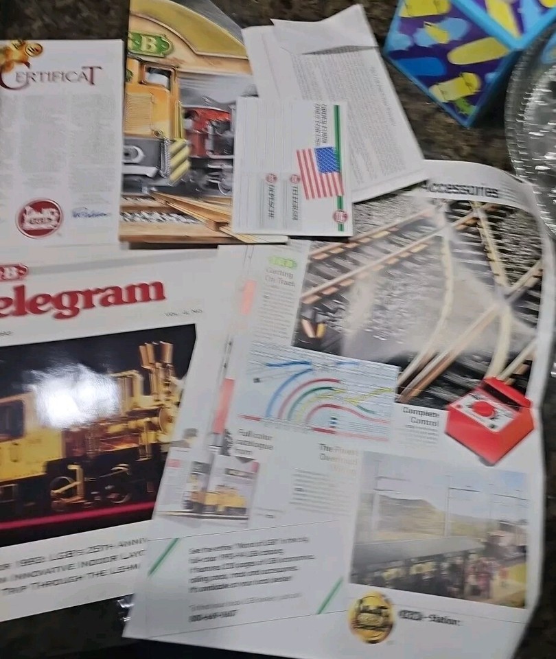 LBG 72411- Lake George & Boulder Train set- G gauge | eBay