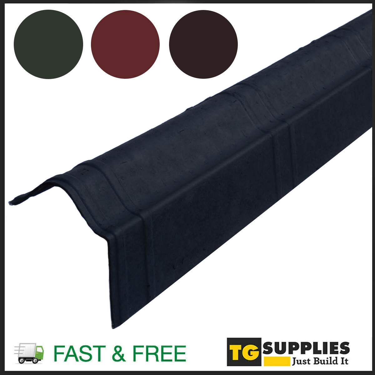 BituVerge® Verge Trim Verge Cap Gable Trim For Corrugated Bitumen ...