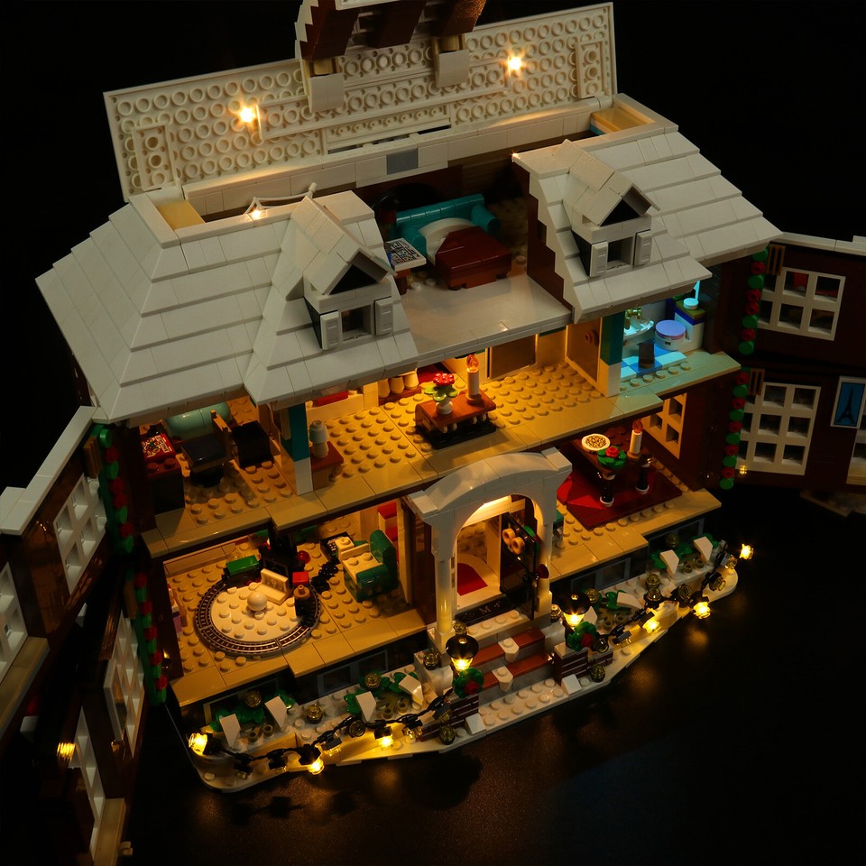 LocoLee LED Light Kit for Lego 21330 Home Alone House Lighting Set With ...
